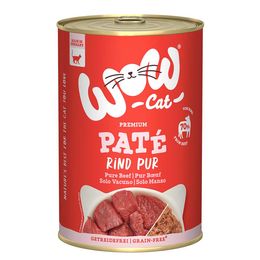 WOW Cat Adult Rind Pur Katzen-Nassfutter getreidefrei 6x400g