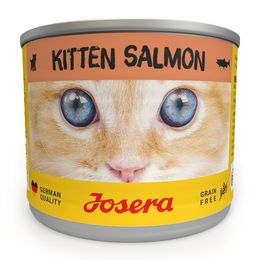 Josera Kitten Salmon Katzen-Nassfutter getreidefrei 6x200g