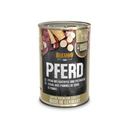 Belcando Pferd mit Kartoffel Hunde-Nassfutter ohne Getreide- und Zuckerzusatz 6x400g