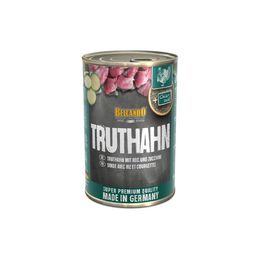 Belcando Truthahn mit Reis & Zucchini Hunde-Nassfutter ohne k&uuml;nstliche Zusatzstoffe 12x 400 g