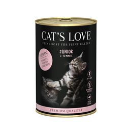 Cat's Love Junior Huhn Katzen-Nassfutter getreidefrei 6x400g