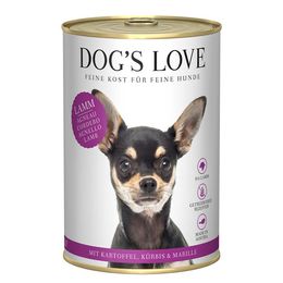 DOG&rsquo;S LOVE Dog's Love Classic Lamm mit Kartoffel, K&uuml;rbis und Marille 12x400g