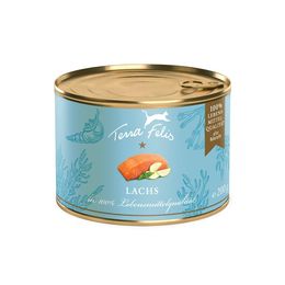 Terra Felis Lachs Katzen-Nassfutter getreidefrei 12x200g