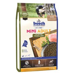 Bosch Mini Adult Geflügel & Hirse Hunde-Trockenfutter mit Vitaminen 3kg