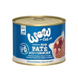 6x200g WOW CAT Senior Wild & Kaninchen