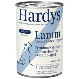 Hardys SENSITIV Lamm mit Sellerie & Apfel Hunde-Nassfutter getreidefrei 6x400g
