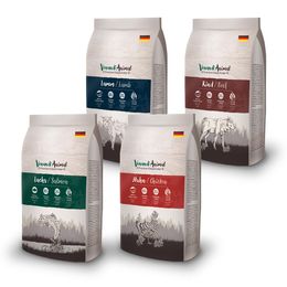 Venandi Animal Probierpaket Katzen-Trockenfutter getreidefrei 4x1,5 kg