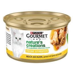 12x85g GOURMET Nature's Creations in Gelee naturbelassen Huhn