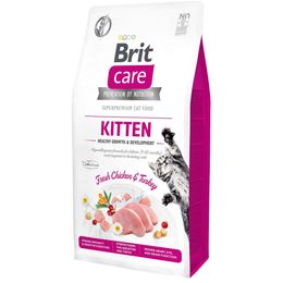 Brit Care GF Kitten Healthy Growth & Development Katzen-Trockenfutter getreidefrei 2x7kg