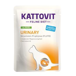 Kattovit Urinary Pute Katzen-Nassfutter Struvitstein-Prophylaxe 24x85g