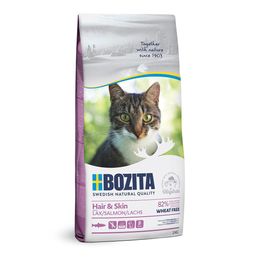 Bozita Hair & Skin Wheat free mit Lachs Katzen-Trockenfutter getreidefrei 2kg