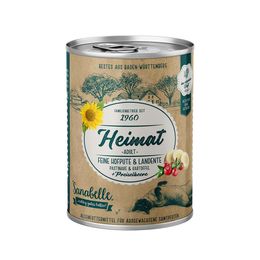 Sanabelle Heimat feine Hofpute & Landente Katzen-Nassfutter getreidefrei 12x400g