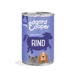Edgard & Cooper Adult Rind Hunde-Nassfutter getreidefrei 6x400g