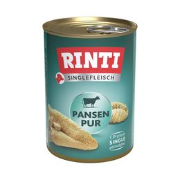 Rinti Singlefleisch Pansen pur Hunde-Nassfutter getreidefrei 12x400g