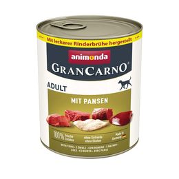 animonda GranCarno Adult mit Pansen Hunde-Nassfutter ohne Getreide 6x800g