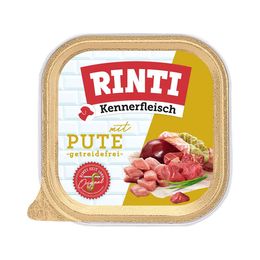 Rinti Kennerfleisch mit Pute Hunde-Nassfutter getreidefrei 9x300g