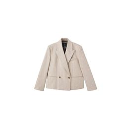 Mango Blazer Damen Größe 38 ecru / greige