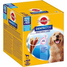 Pedigree DentaStix f&uuml;r Gro&szlig;e Hunde 105 St&uuml;ck (15x7)