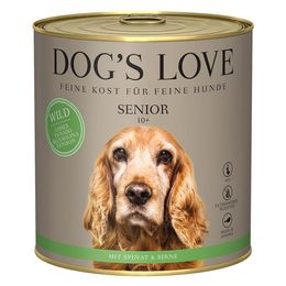 DOG&rsquo;S LOVE Dog's Love SENIOR Wild Hunde-Nassfutter getreidefrei 6x400g