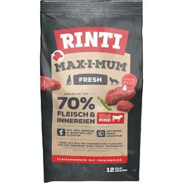 Rinti Max-i-Mum Rind Hunde-Trockenfutter getreidefrei 12kg