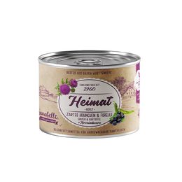 Sanabelle Heimat zartes Hühnchen & Forelle Katzen-Nassfutter getreidefrei 12x200g