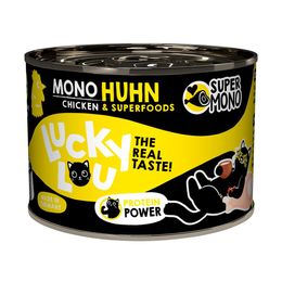 Lucky Lou SuperMono² Huhn Katzen-Nassfutter getreidefrei 6x200g