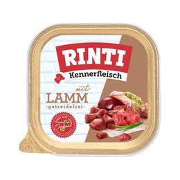 Rinti Kennerfleisch mit Lamm Hunde-Nassfutter getreidefrei 9x300g