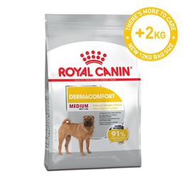 Royal Canin DERMACOMFORT MEDIUM Trockenfutter f&uuml;r mittelgro&szlig;e Hunde mit empfindlicher Haut 12kg