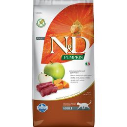 N&D Cat Pumpkin Adult mit Hirsch, K&uuml;rbis & Apfel 5kg