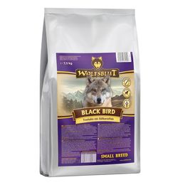 Wolfsblut Black Bird Small Breed Hunde-Trockenfutter getreidefrei 7,5kg