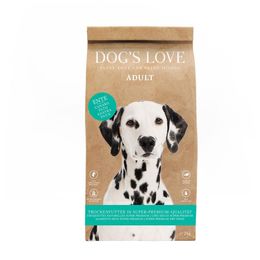 DOG&rsquo;S LOVE Dog's Love Trocken Ente Hunde-Trockenfutter Single-Protein-Nahrung 12kg