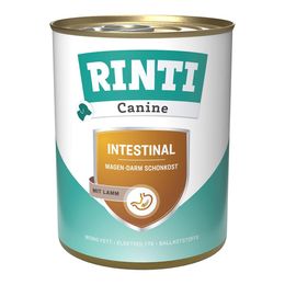 Rinti Canine Intestinal Lamm Hunde-Nassfutter Di&auml;t-Alleinfuttermittel 6x800g