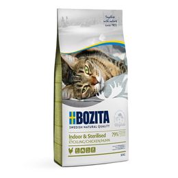 Bozita Indoor & Sterilised mit Huhn Katzen-Trockenfutter f&uuml;r sterilisierte Katzen 10kg