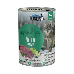 Tundra Wild Hunde-Nassfutter ohne Getreidezusatz 6x400g