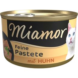 Miamor Pastete Huhn Katzen-Nassfutter mit Magnesium 12x85g