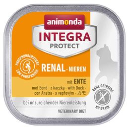 animonda Integra Protect Renal mit Ente Katzen-Nassfutter getreidefrei 16x100g