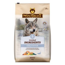 Wolfsblut Limited Ingredients Cold River Adult Hunde-Trockenfutter getreidefrei 9kg