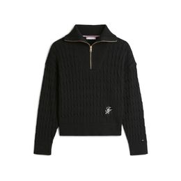 Tommy Hilfiger Pullover Damen Gr&ouml;&szlig;e XL schwarz / wei&szlig;