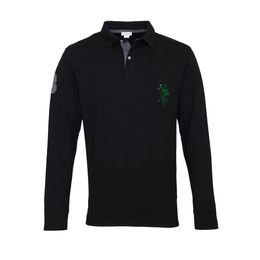 U.S. Polo Assn. Shirt Herren Größe XL grasgrün / schwarz