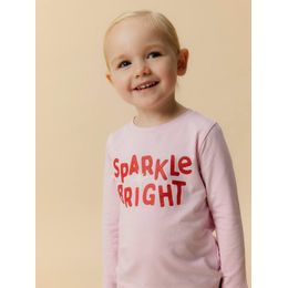 name it Longsleeve "Linea" in Rosa/Rot - 37% | Gr&ouml;&szlig;e 104 | Kinder-longsleeves