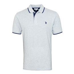 U.S. Polo Assn. Shirt 'Fashion' Herren Größe XXL dunkelblau / grau / hellgrau