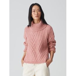 Opus Rollkragenpullover in Rosa - 52% | Gr&ouml;&szlig;e 42 | Damen-pullover-cardigans