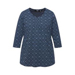 Ulla Popken Shirt female Blue size 54-56
