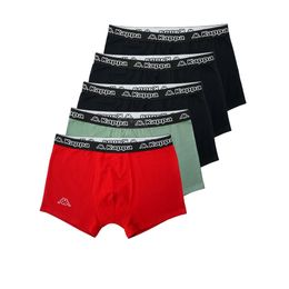 Kappa Sportunterhose Herren Gr&ouml;&szlig;e XXL mint / rot / schwarz
