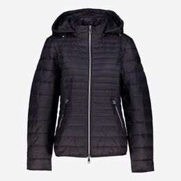 Gerry Weber Schwarze Steppjacke mit abnehmbarer Kapuze