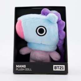 BT21 Mehrfarbige Plüschpuppe im Mang-Design