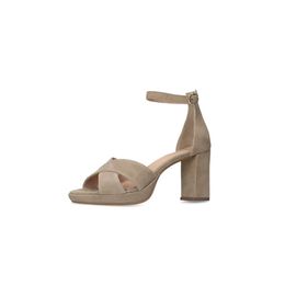 Manfield Sandale Damen Gr&ouml;&szlig;e 40 beige
