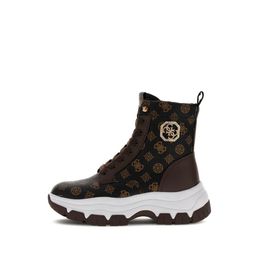 Guess Sneaker 'Benzon' Damen Größe 39 braun / cognac / dunkelbraun