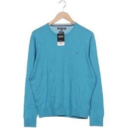 Tommy Hilfiger Pullover Herren Gr&ouml;&szlig;e L Second Hand blau