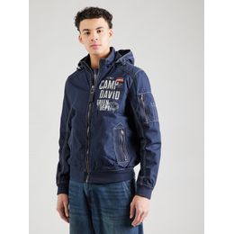 CAMP DAVID Jacke Herren Gr&ouml;&szlig;e XL dunkelblau / wei&szlig;